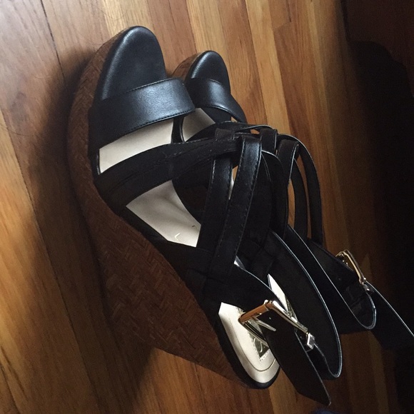 Jessica Simpson Shoes Black Wedges